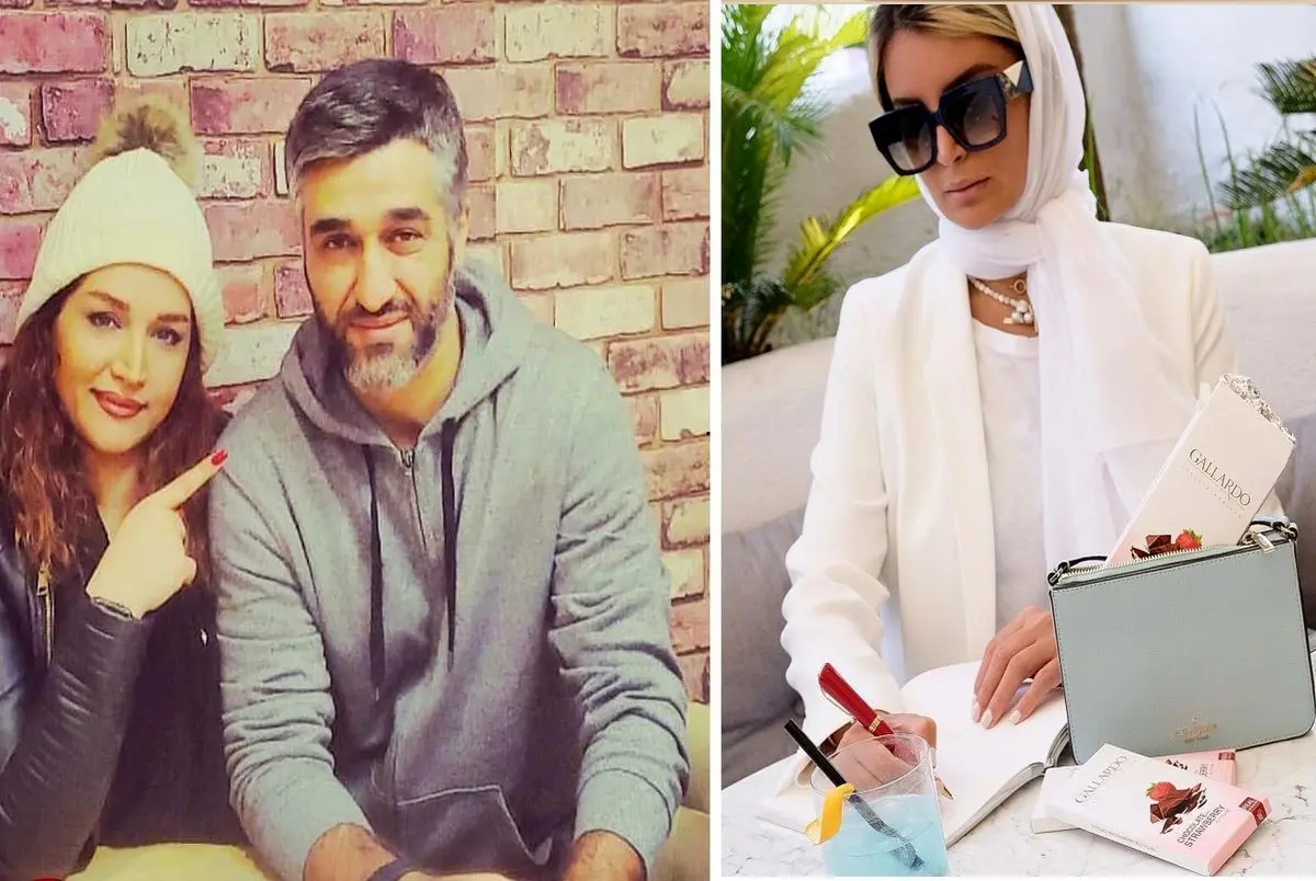 رونمایی پژمان جمشیدی از همسر زیبایش در یک مراسم خاص استایل شیک خانم